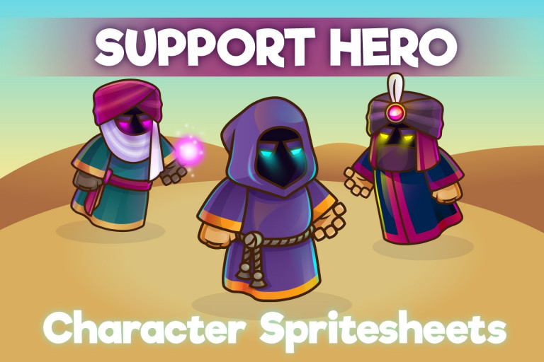 2D Game Wizard Character – Free Sprite - CraftPix.net 2D Game Wizard Character – Free Sprite - CraftPix.net