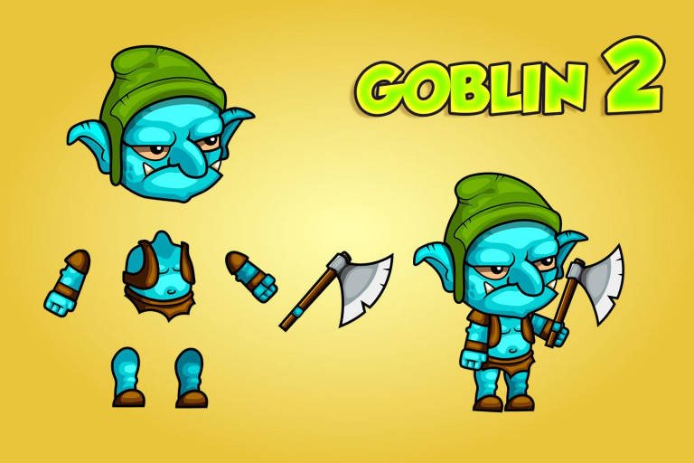 2D Fantasy Goblins Character Sprite - CraftPix.net