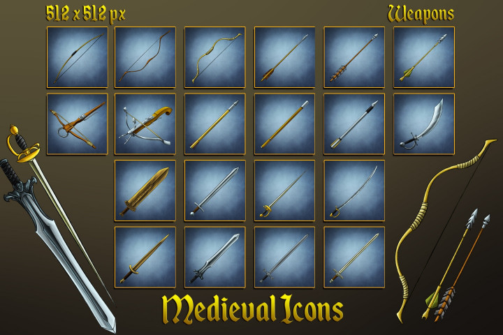 RPG GUI - CraftPix.net