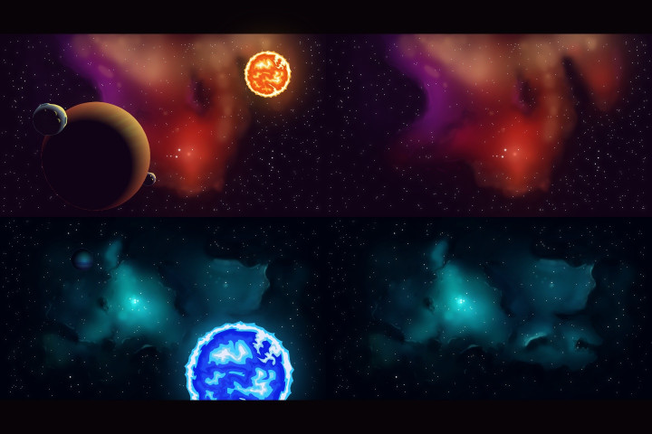 Space 2D Backgrounds - CraftPix.net
