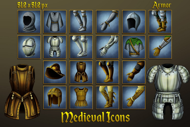 RPG GUI - CraftPix.net