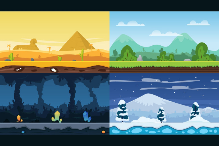 Parallax 2D Game Backgrounds - CraftPix.net
