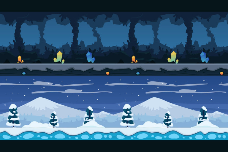 Parallax 2D Game Backgrounds - CraftPix.net