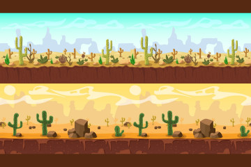 Desert 2D Game Backgrounds - CraftPix.net