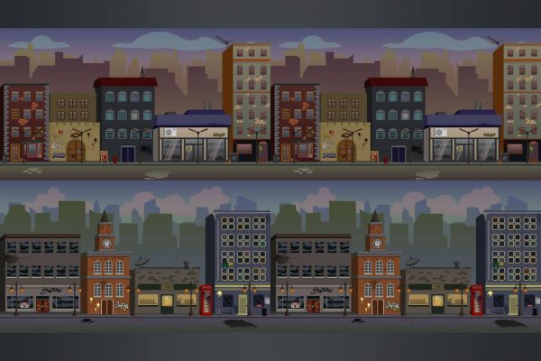 Street 2D Game Backgrounds - CraftPix.net