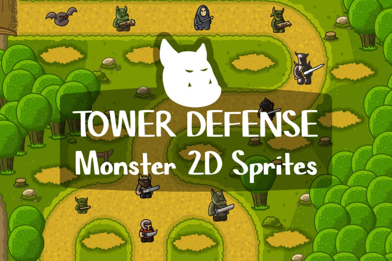 Free 2D Monster Sprites - CraftPix.net