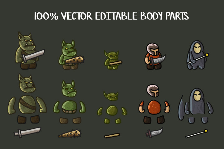 Tower Defense Monster 2D Sprites - CraftPix.net