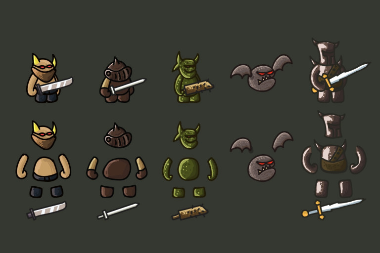 Tower Defense Monster 2D Sprites - CraftPix.net