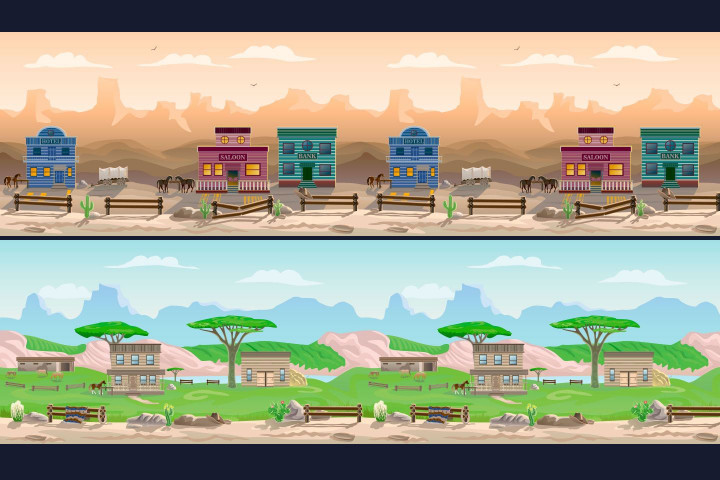 Western 2D Game Backgrounds - CraftPix.net