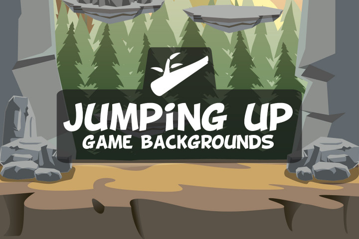 Jumping Up Game Backgrounds - CraftPix.net