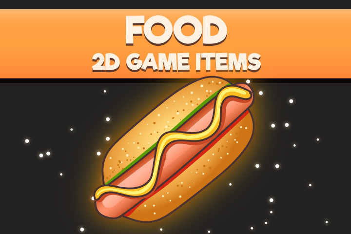 Food 2D Game Items - CraftPix.net