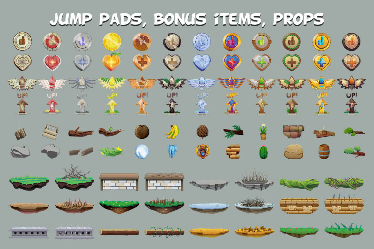Jump Game Kit - CraftPix.net