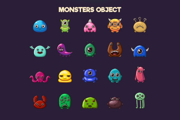 Free Monster 2D Game Items - CraftPix.net