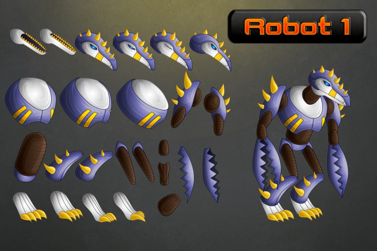 Free Robot Sprite - CraftPix.net