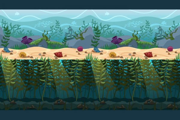 Underwater World 2D Game Backgrounds - CraftPix.net