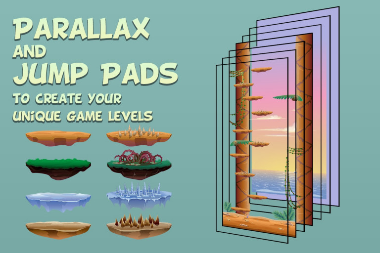 Jump Game Backgrounds - CraftPix.net