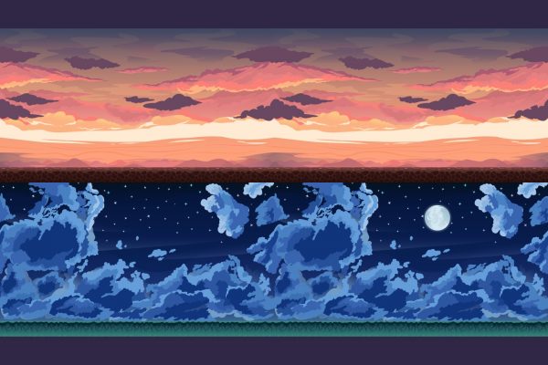 Sky 2D Game Backgrounds - CraftPix.net