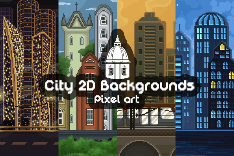 Free Pixel Art Street 2D Backgrounds - CraftPix.net