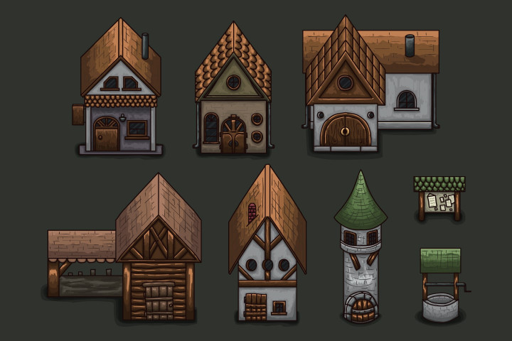 2D RPG Summer Tileset - CraftPix.net