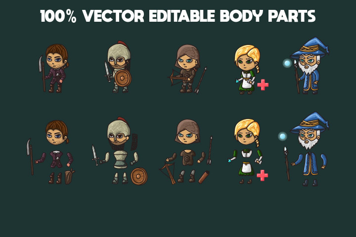 Undead People Tileset