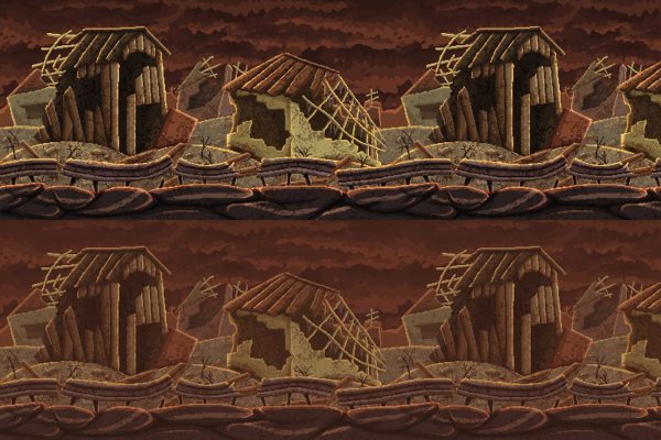 Free Post Apocalyptic Pixel Art Game Backgrounds - CraftPix.net