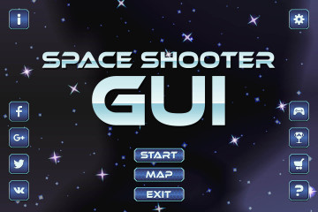 Spaceship 2D Game Sprites - CraftPix.net