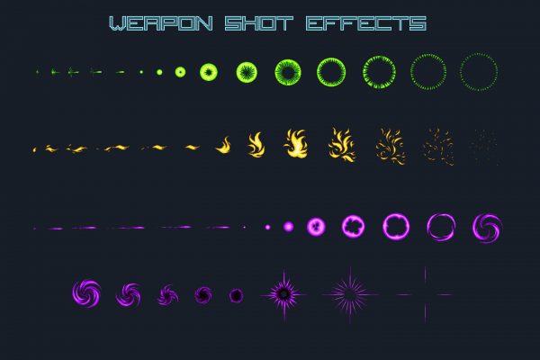 Pixel Art Boss Spaceship 2D Game Sprites - CraftPix.net