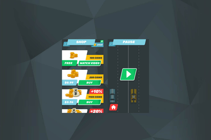 Cars Racing 2D Game Kit - CraftPix.net