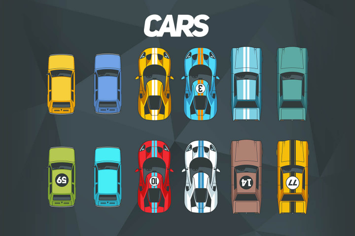 Cars Racing 2D Game Kit - CraftPix.net
