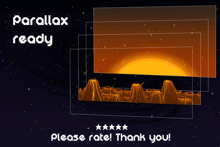 Pixel Art Space 2D Game Backgrounds - CraftPix.net