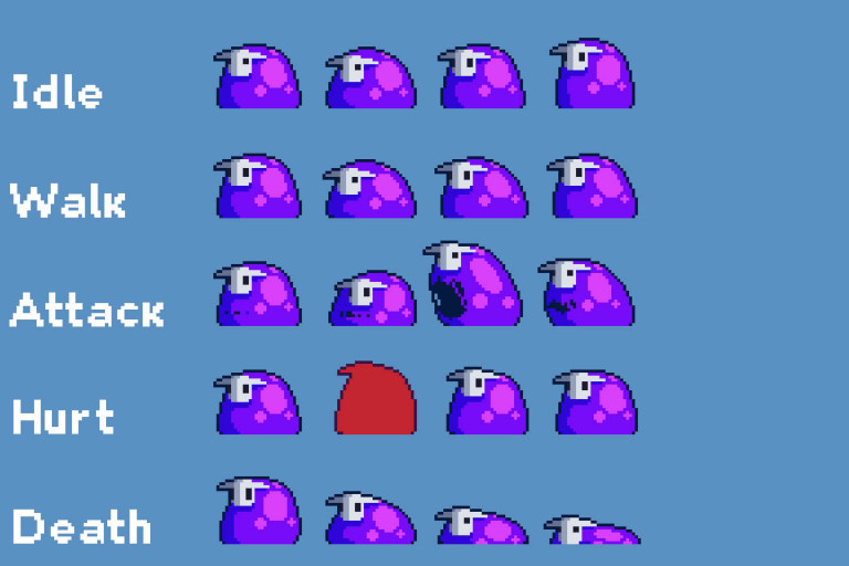 Tiny Monsters Pixel Art Pack - CraftPix.net