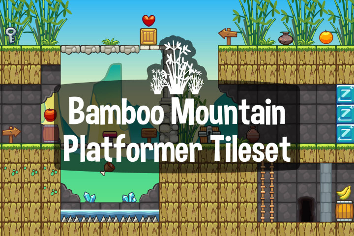 Temple Platformer Game 2D Tileset - CraftPix.net