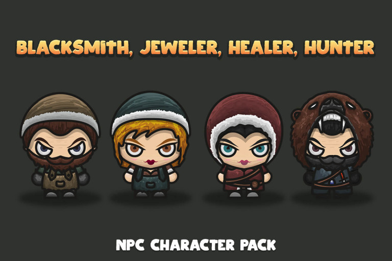 Free 2D RPG Desert Tileset - CraftPix.net