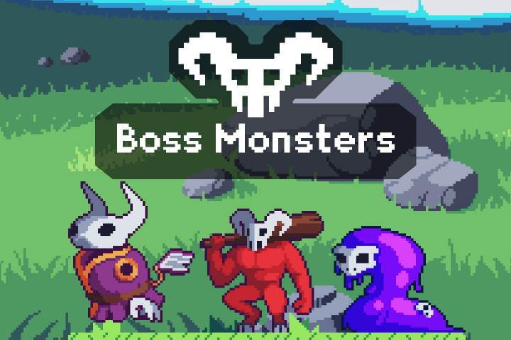 Boss Monsters Pixel Art - CraftPix.net