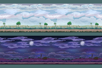 Cartoon Sky Game Backgrounds - CraftPix.net