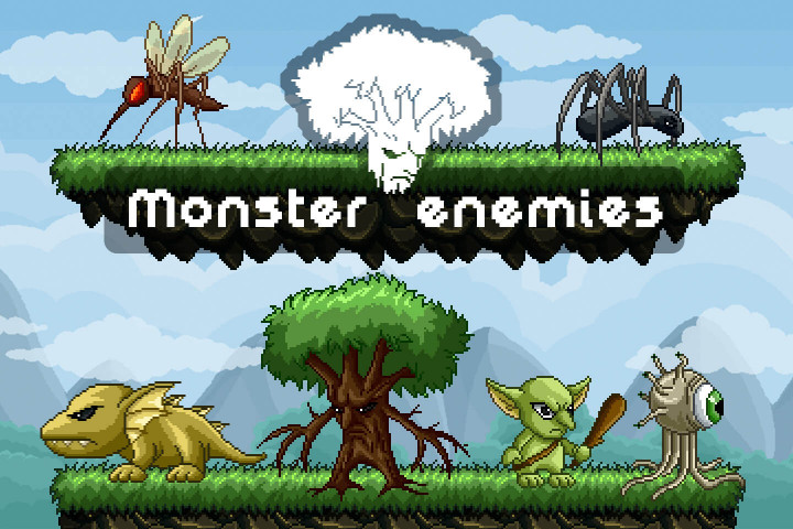Fantasy Platformer Pixel Art Game Assets - CraftPix.net