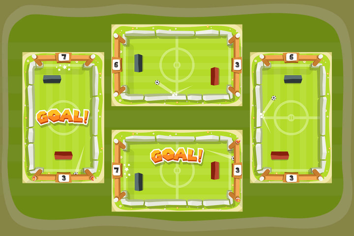 Pong Football 2D Game Kit - CraftPix.net