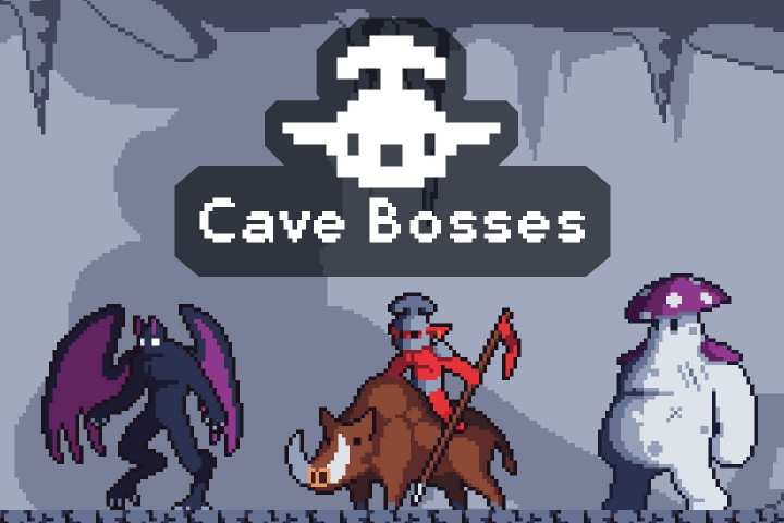 Cave Bosses Pixel Art Game Sprites - CraftPix.net
