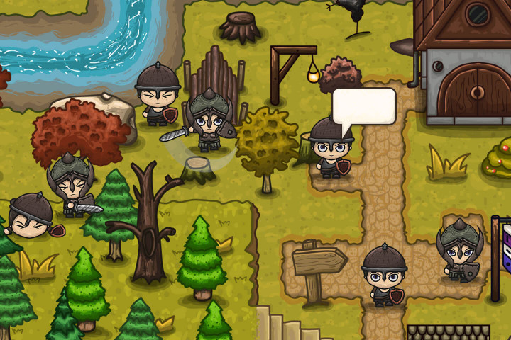 Free Warrior 4-direction Character Sprites - CraftPix.net