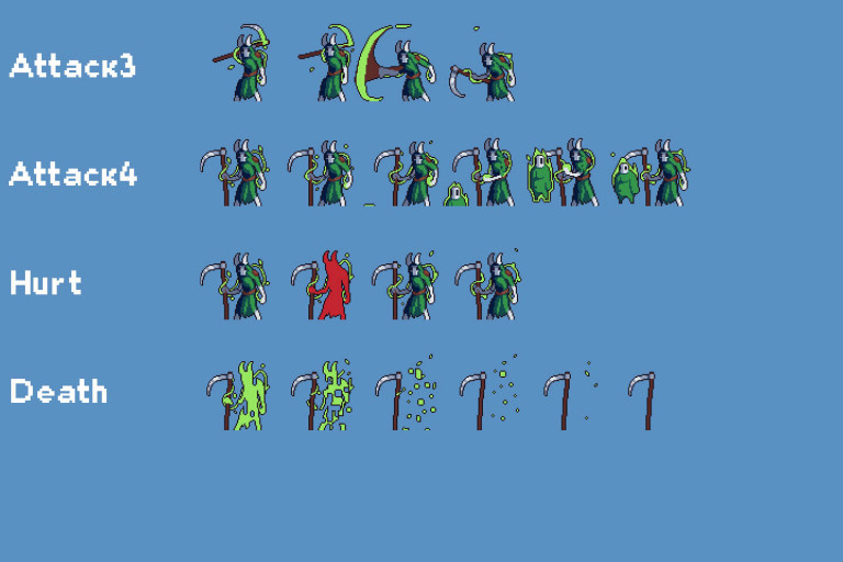 Hell Boss Sprite Sheets Pixel Art - CraftPix.net