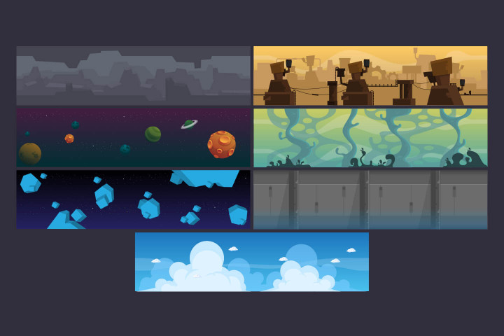 Space Adventures 2D Game Kit - CraftPix.net