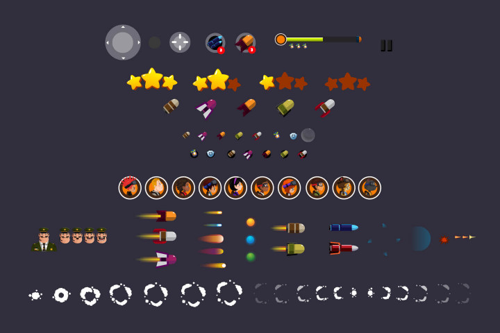 Space Adventures 2D Game Kit - CraftPix.net