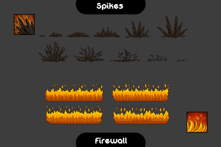 Pixel Art Magic Sprite Effects and Icons Pack - CraftPix.net