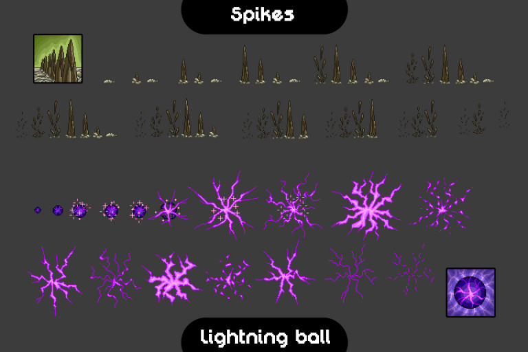 10 Magic Effects Pixel Art Pack CraftPix 10-magic-effects-pixel-art-pack-craftpix