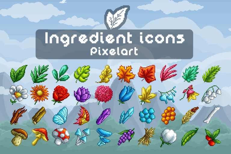 Fantasy Platformer Pixel Art Game Assets - CraftPix.net