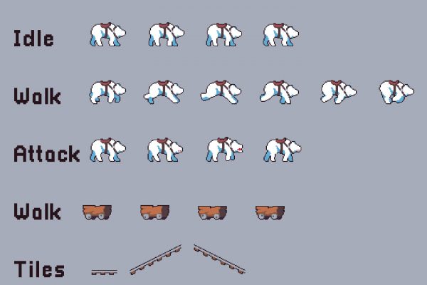 Animal Sprite Sheets Pixel Art Pack - CraftPix.net Animal Sprite Sheets Pixel Art Pack - CraftPix.net