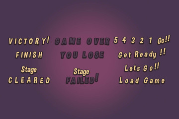 Animated Text Game Assets Pack 2 - CraftPix.net