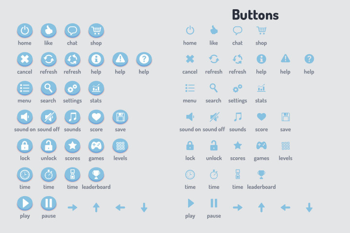 2048 Game Kit - CraftPix.net