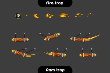 Animated Traps and Obstacles Pixel Art - CraftPix.net