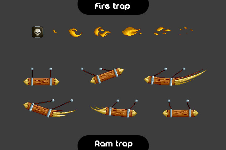 Animated Traps and Obstacles Pixel Art - CraftPix.net